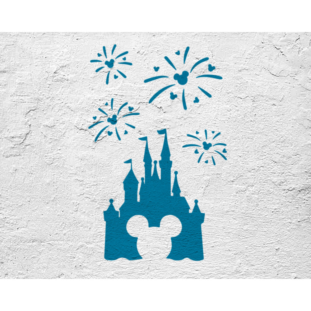 Stencil Castello Principessa 58 Idee Su Principesse E Castelli